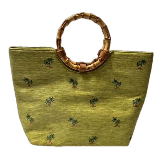 Sunny Hawaii | Bags | Sunny Hawaii Large Palm Tree Green Purse With ...